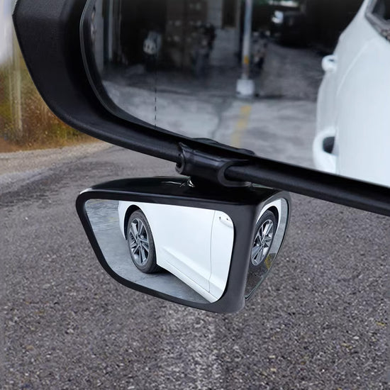 360-Degree Car Blind Spot Mirrors: Wide-Angle Reversing Auxiliary Mirr ...