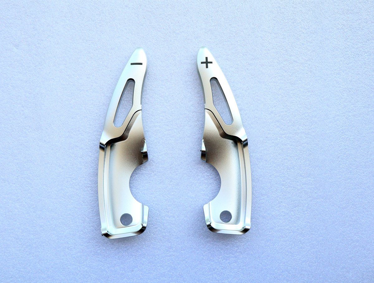 Aluminum Silver Paddle Shift Extensions for 2017-2019 Sport Coupes ...