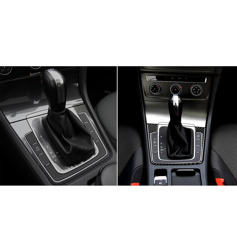 Pinalloy Carbon Fiber Gear Panel Sticker DSG Decal For Volkswagen VW G
