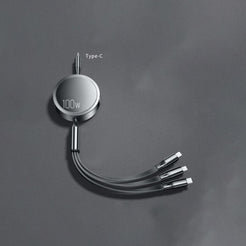 Prestige Multi USB Charging Cable 3A, Minlu 4-in-1 Charger with Dual P ...