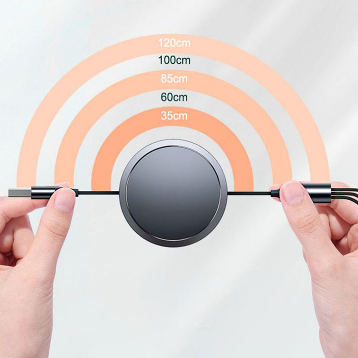 Prestige Multi USB Charging Cable 3A, Minlu 4-in-1 Charger with Dual P ...