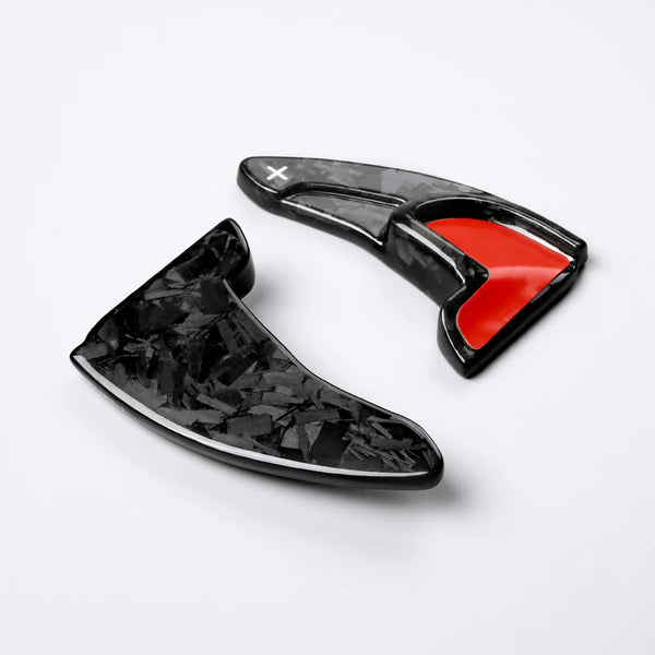 Pinalloy Forged Black Carbon Fiber Paddle Shift Extenders for Dodge (2