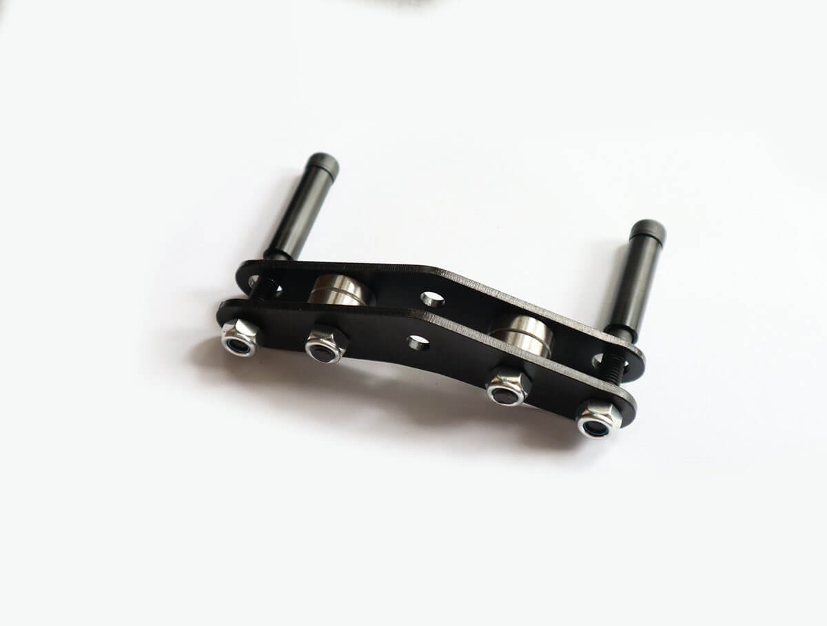 Tandem Axle Double Wheel Kit for Skateboards – Pinalloy