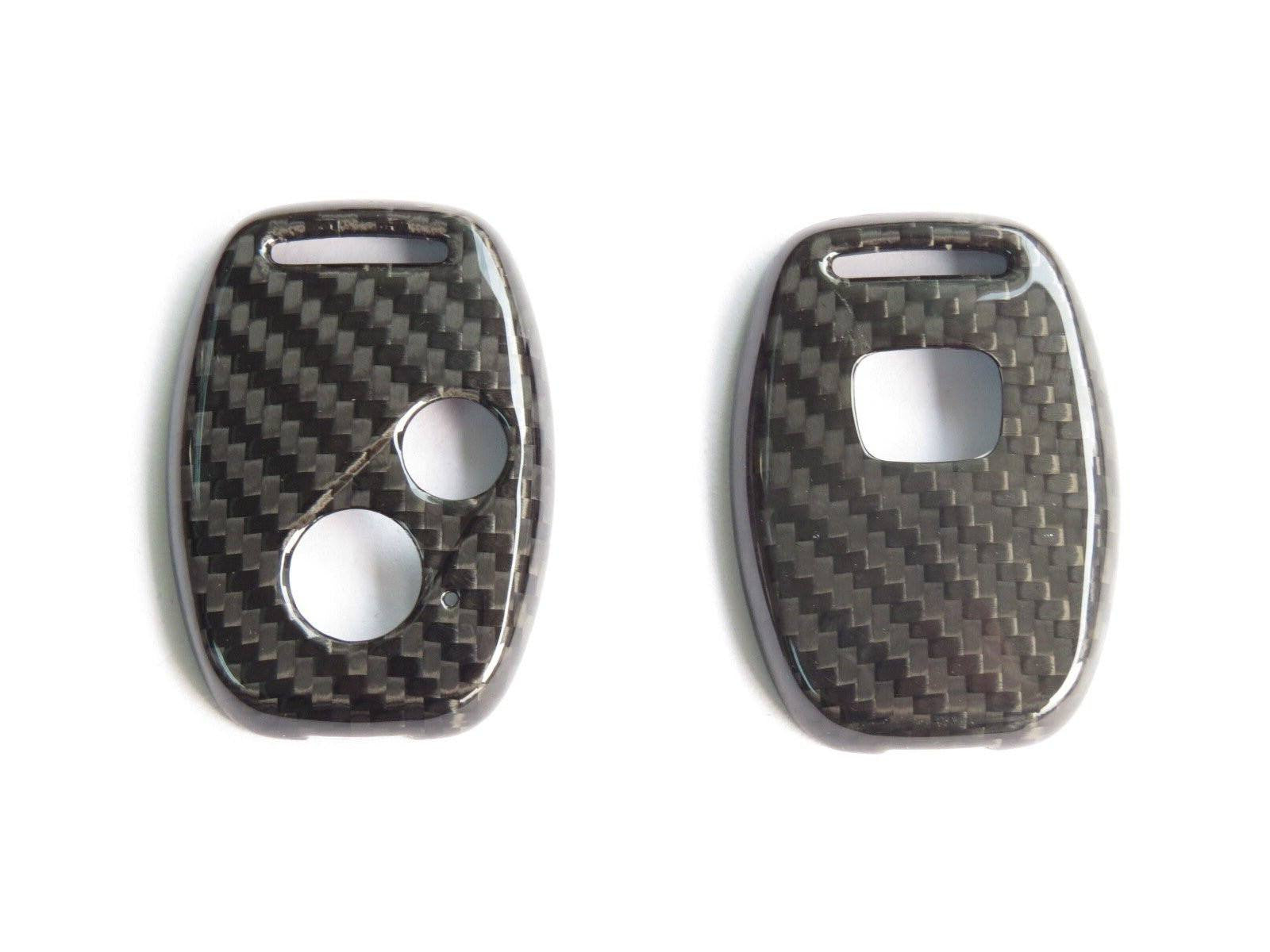 Deluxe Carbon Fiber Key Fob Cover Shell Case for HONDA TYPE R CIVIC JA ...