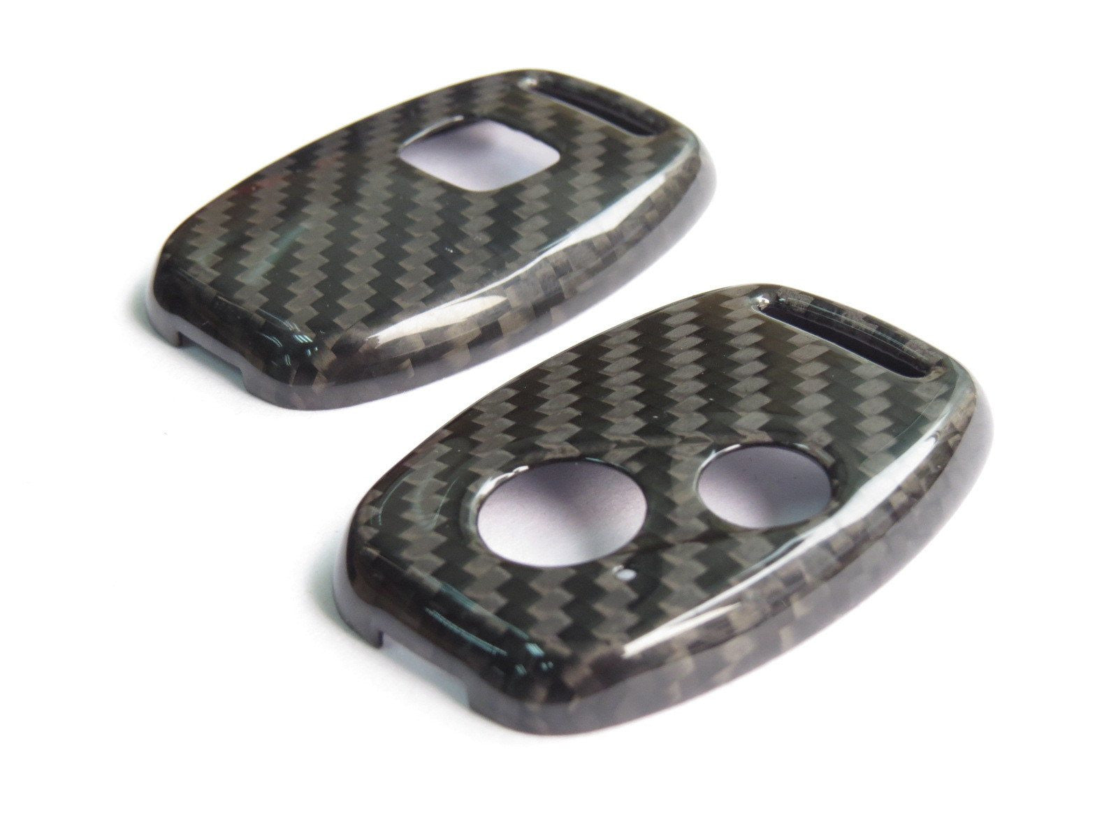 Deluxe Carbon Fiber Key Fob Cover Shell Case for HONDA TYPE R CIVIC JA ...