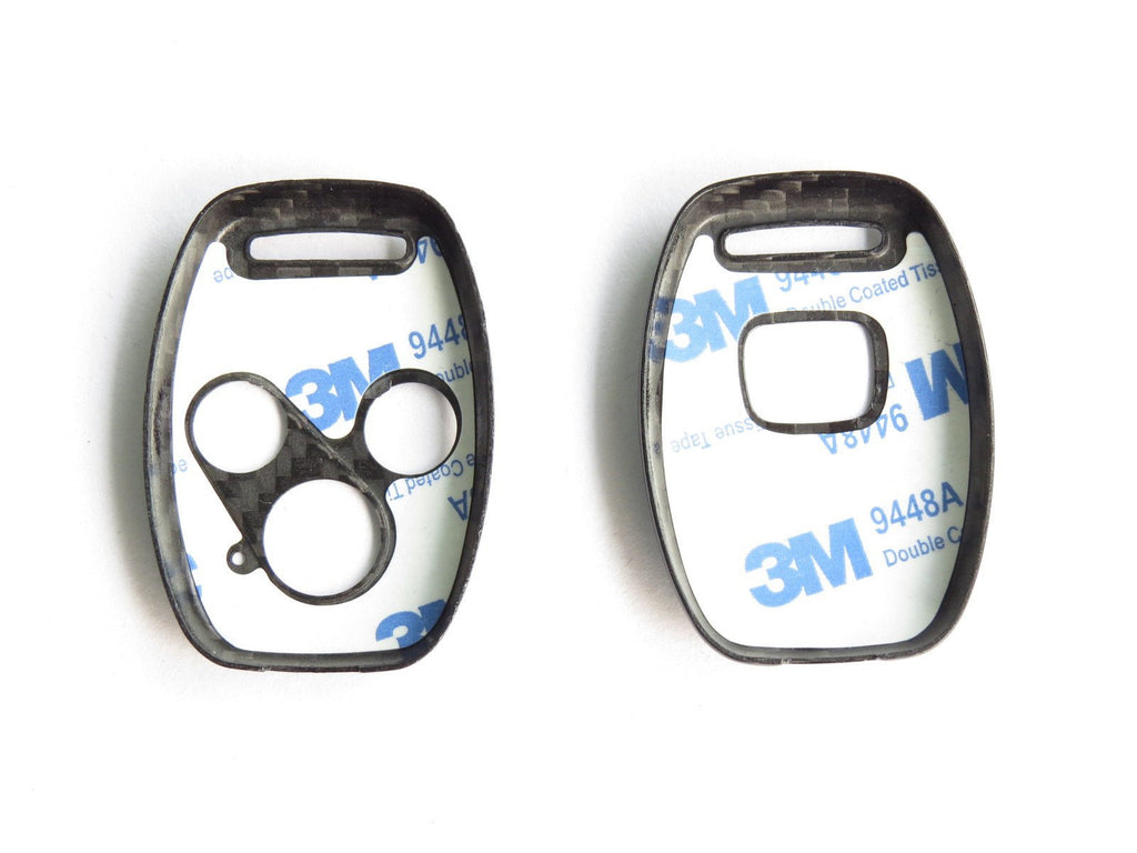 Deluxe Carbon Fiber Key Fob Cover Shell Case for HONDA TYPE R CIVIC JA